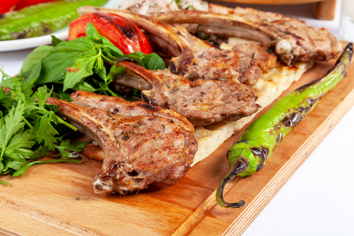 Agnello carré Nuova Zelanda alla griglia - Chef magazine